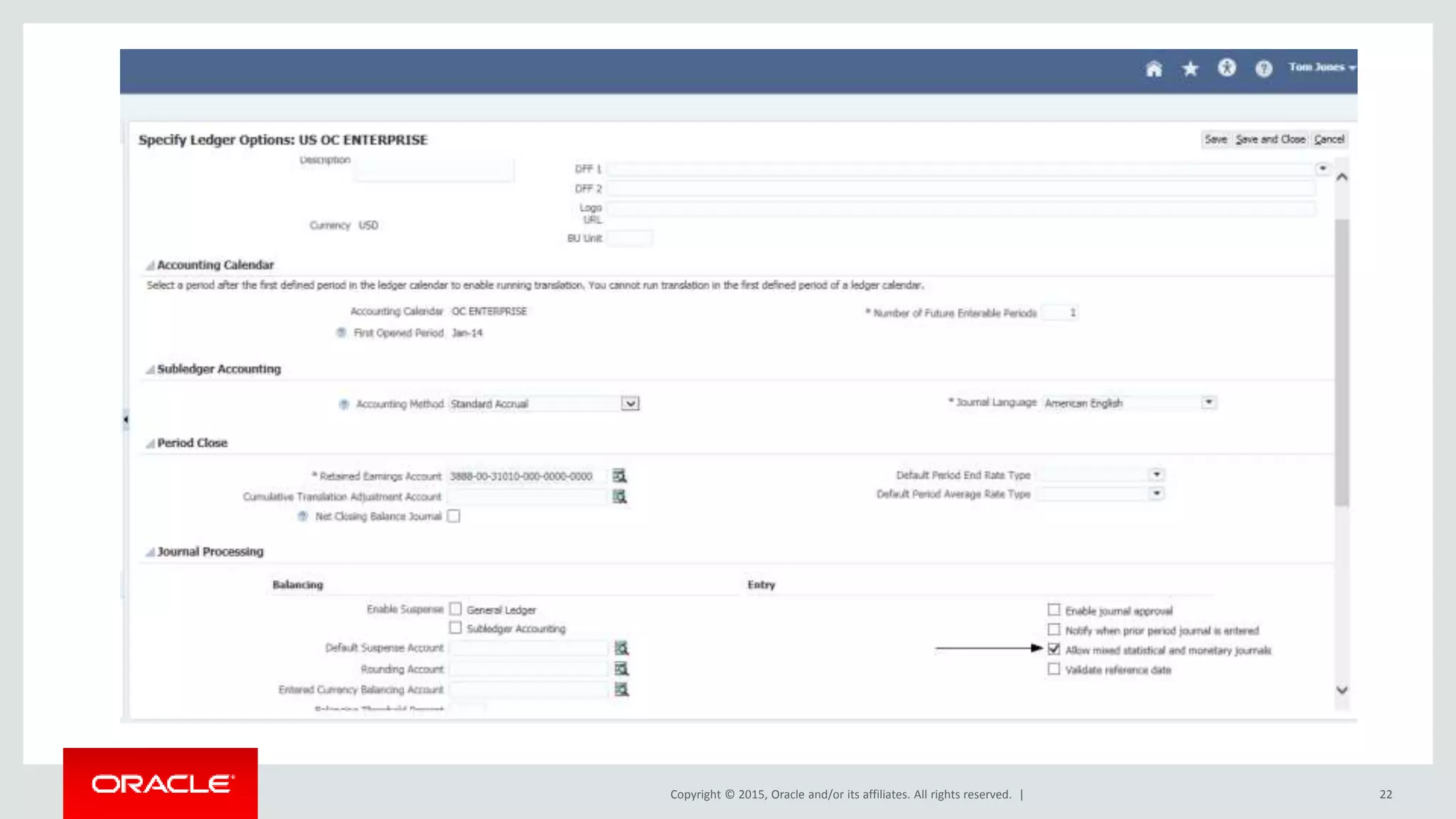 Statistical Accounts and Data in Oracle Cloud General Ledger | PPTX