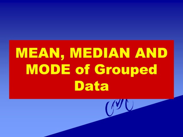 stat group mean.ppt