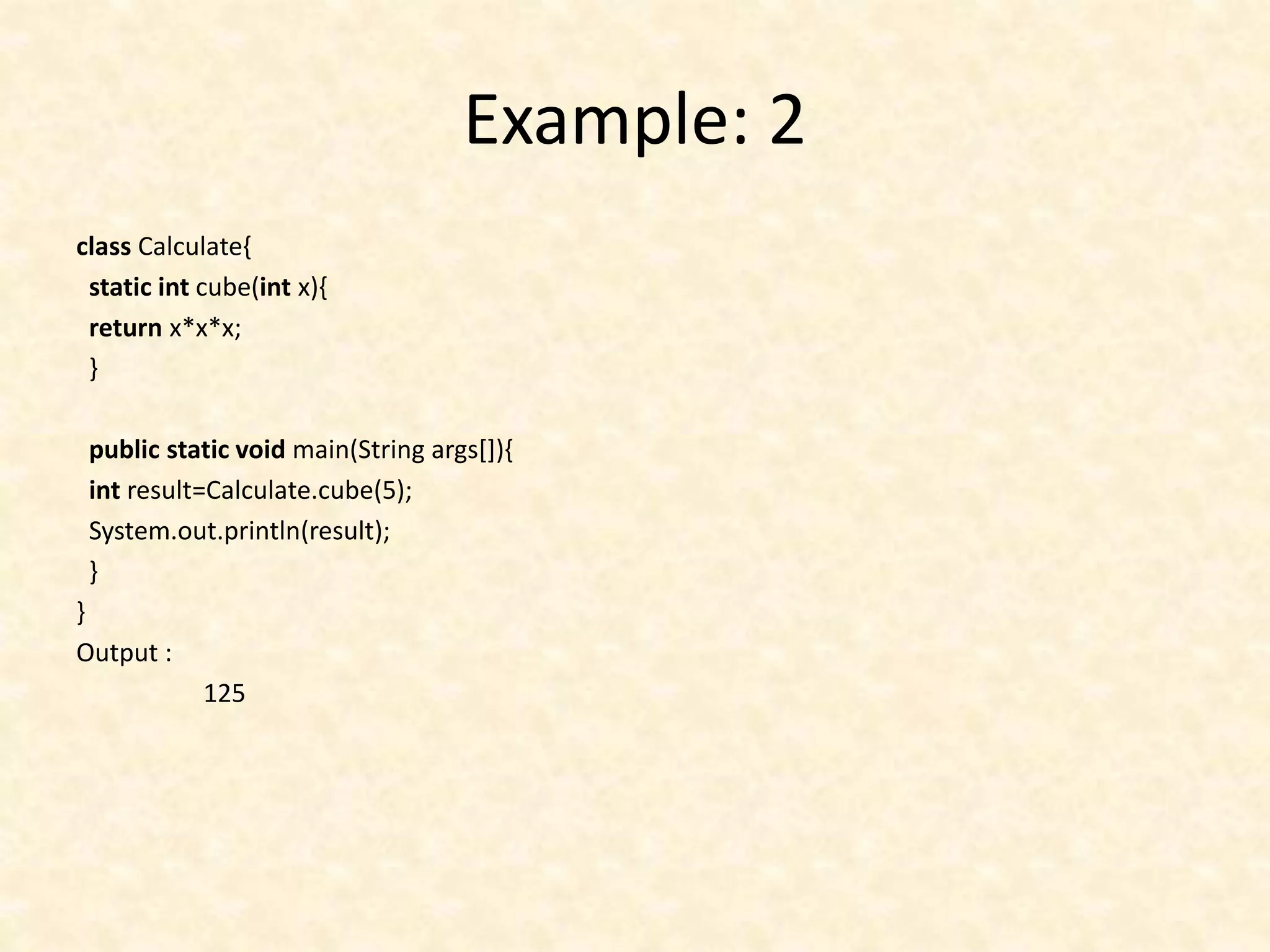 Static keyword ppt | PPTX