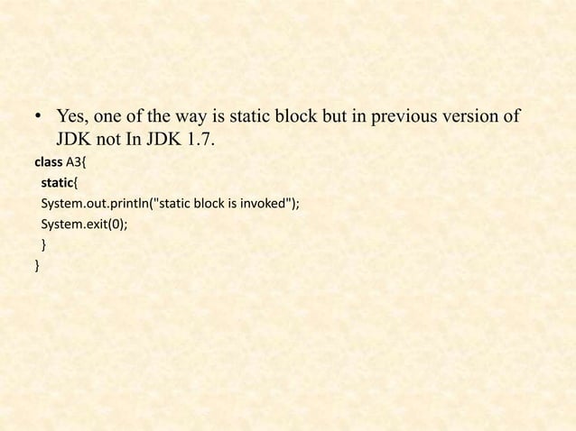 Static keyword ppt | PPTX | Programming Languages | Computing