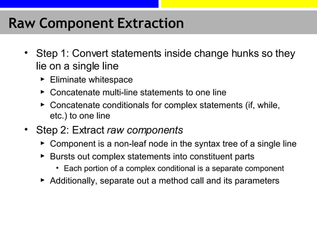 Static And Adaptive Bug Fix Patterns Ppt