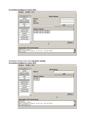 Static dan-dynamic-routing-pada-cisco-packet-tracer | PDF
