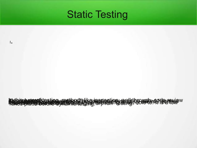 Static testing-vs-dynamic-testing | PPTX