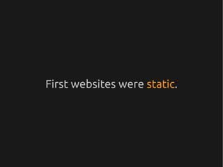 Static website generators | PPT