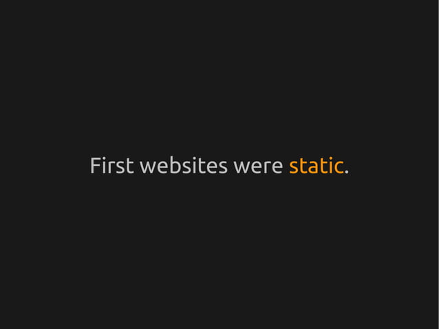 Static website generators | PDF