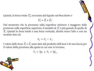 Statica dei fluidi | PPT