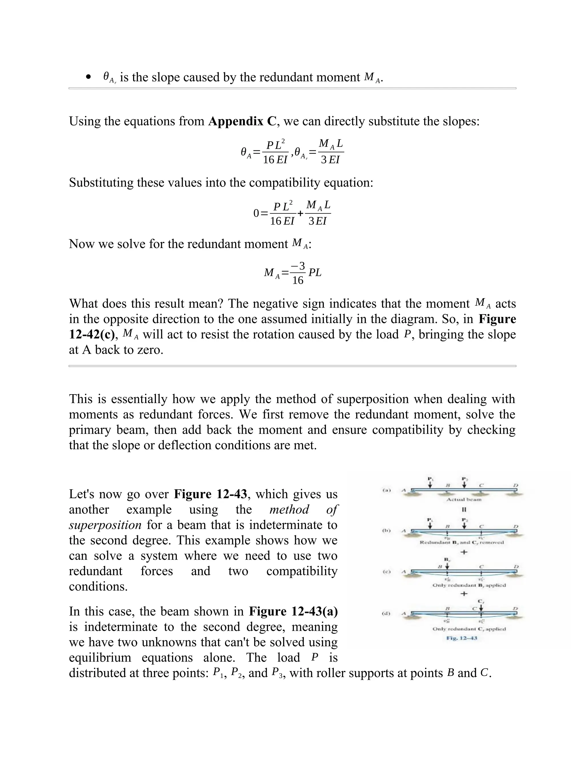 Statically indeterminate beams and shafts.docx