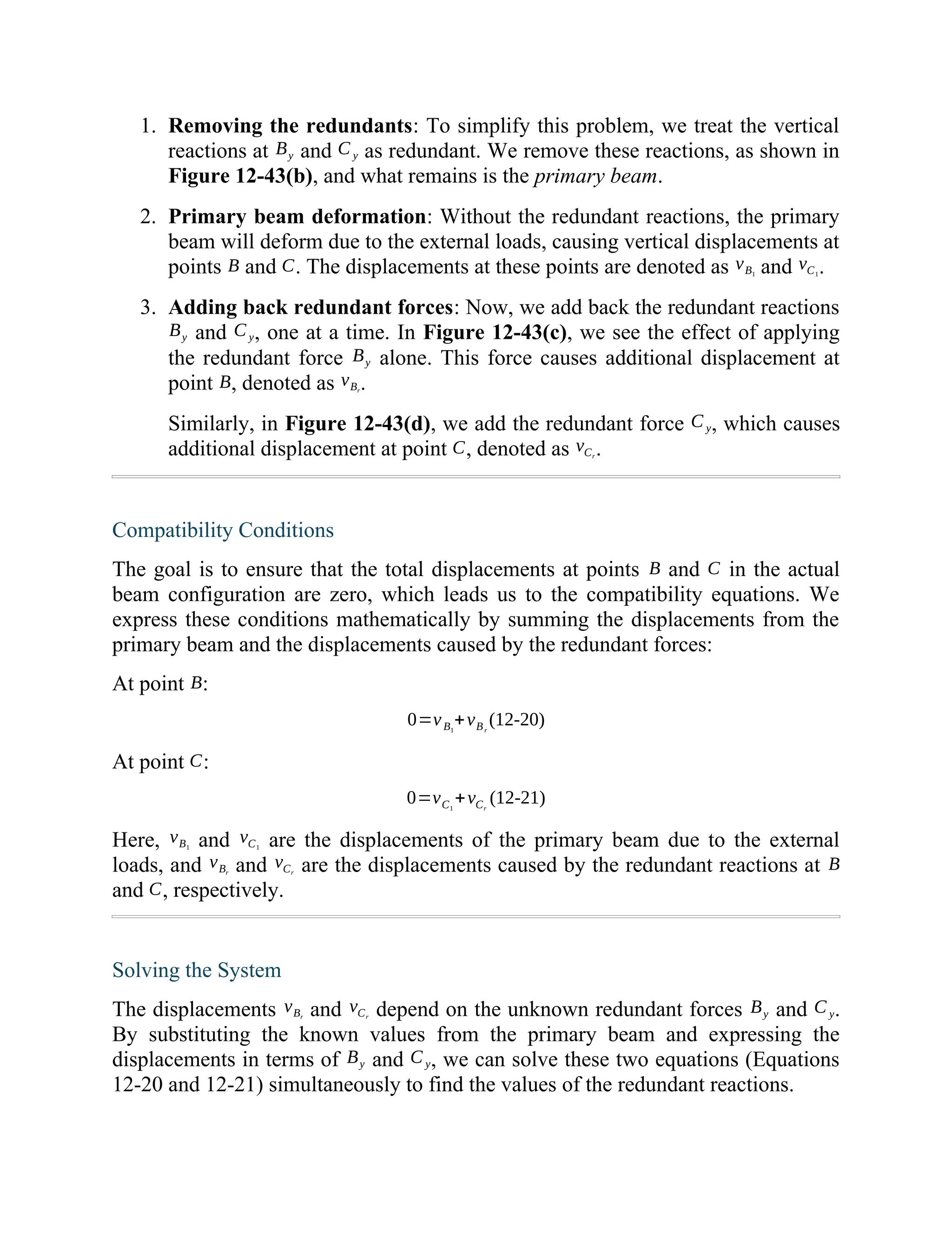 Statically indeterminate beams and shafts.docx