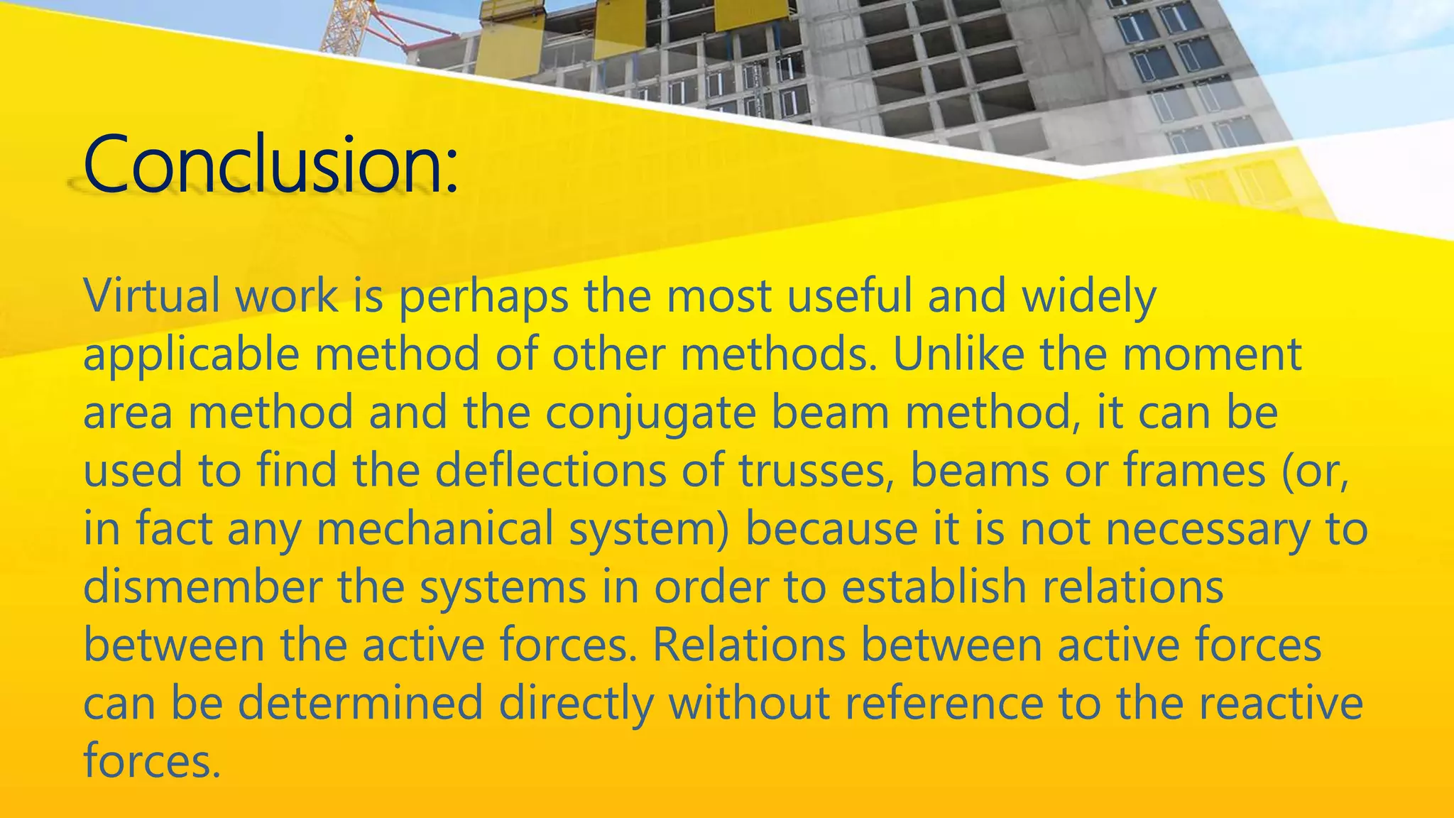 Statically indeterminate by virtual work2 | PPTX