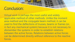 Statically indeterminate by virtual work2 | PPTX