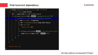 Static analysis for go lang | PPT