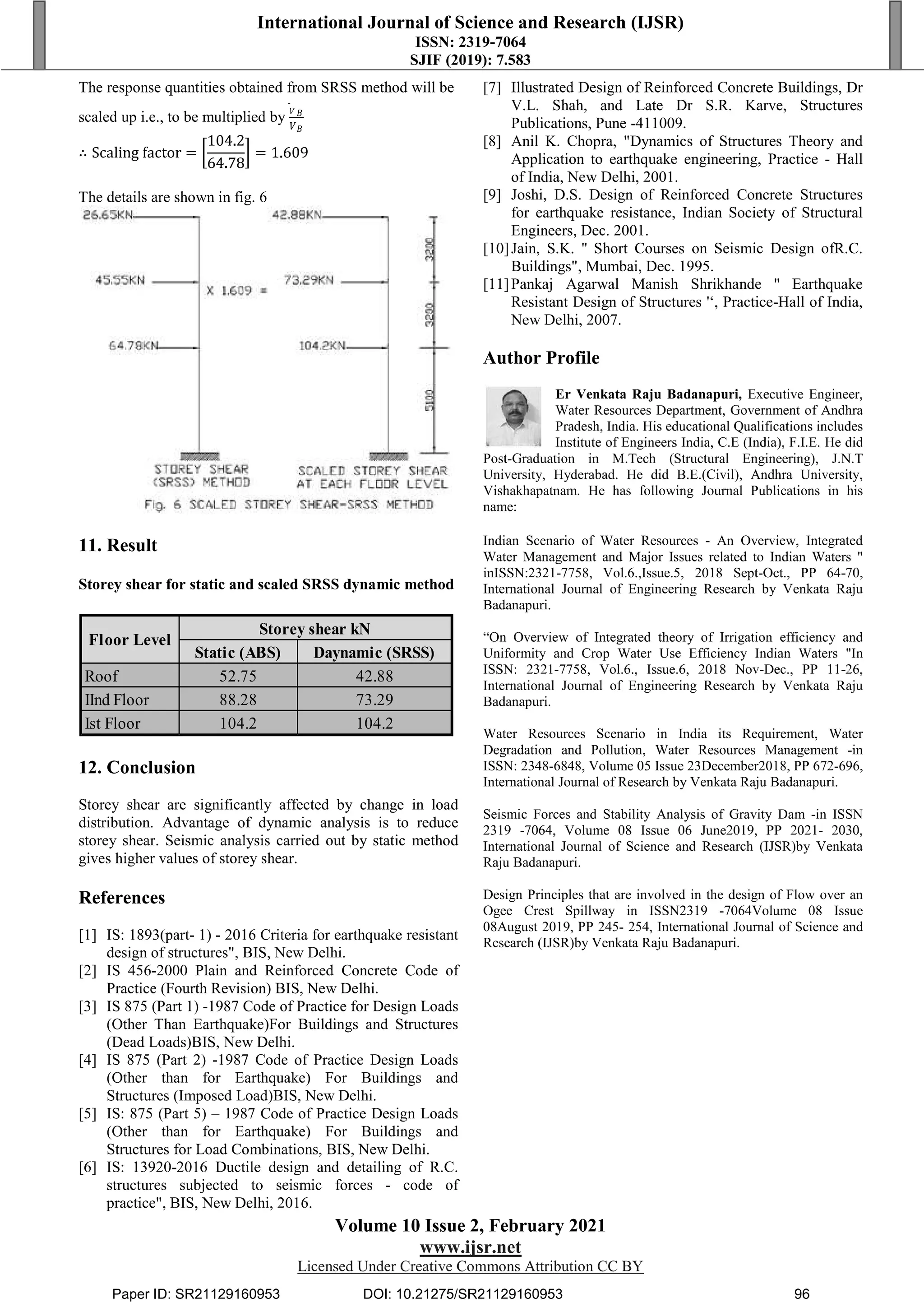 Static and Dynamic Analysis of Multi - storied Building in Seismic Zones.pdf