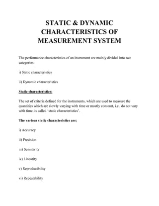 Static and dynamic_characteristics_of_measurement_system | PDF
