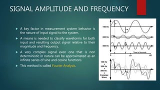 Static and dynamic characteristics of signals | PPT