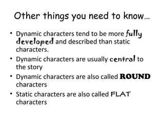 Static Characters In The Hunger Games