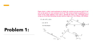 Static and dynamic force analysis | PDF