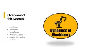Static and dynamic force analysis | PDF