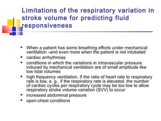 Static and dynamic indices of hemodynamic monitoring | PPT