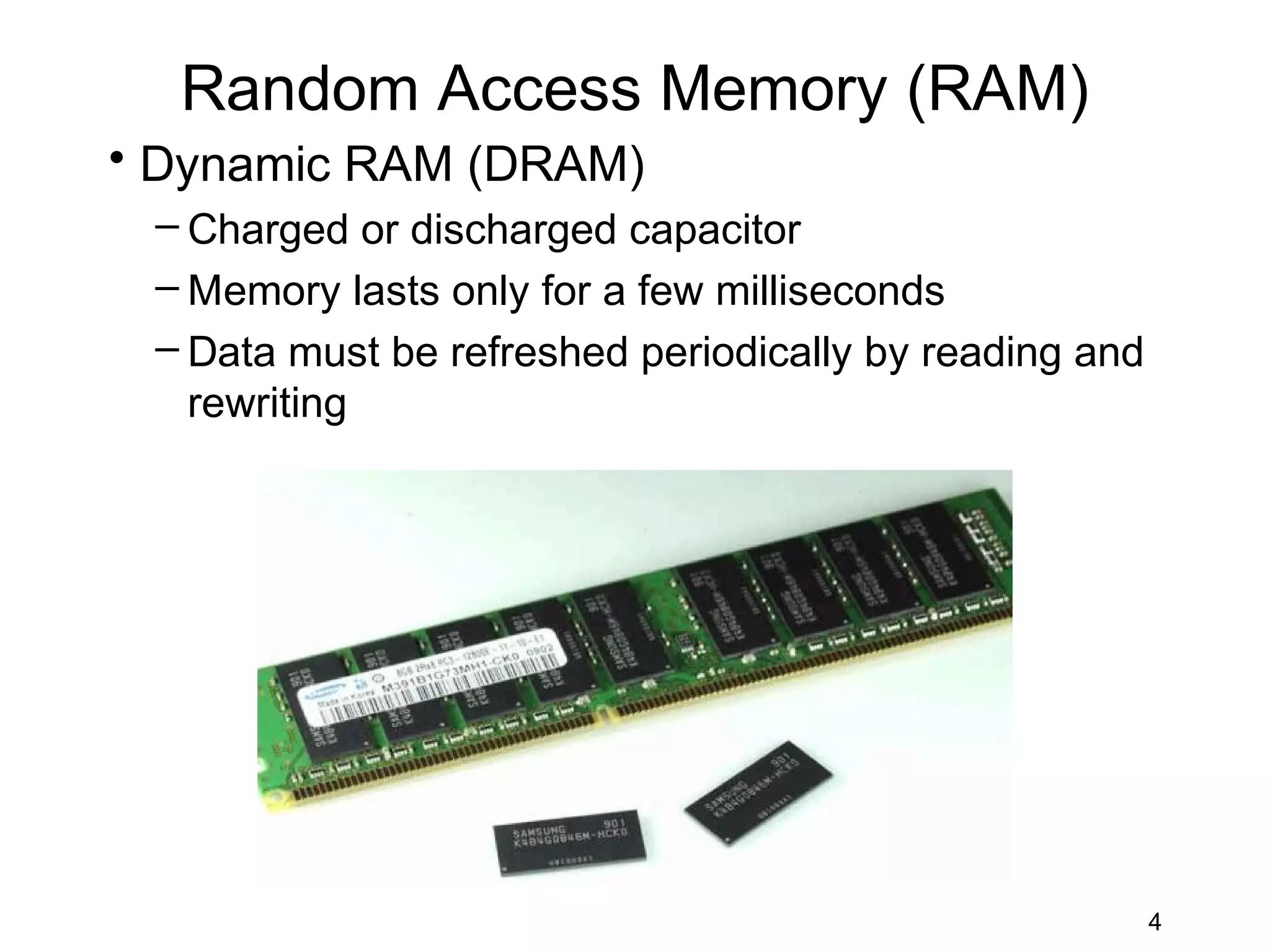 Static and dynamic memories | PPT