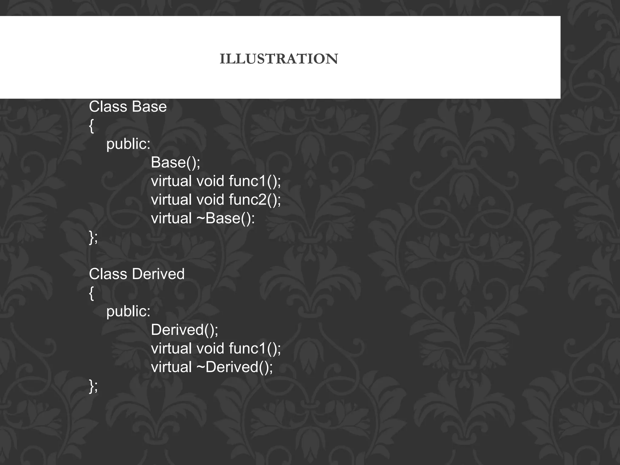 Static and dynamic polymorphism | PPT