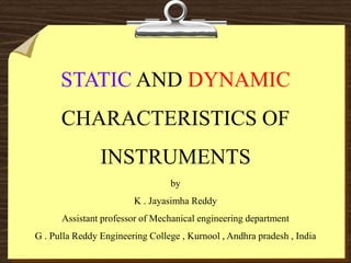 static_characteristics_of_instruments_PP.pdf | Physics | Science