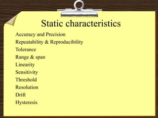 static_characteristics_of_instruments_PP.pdf | Physics | Science