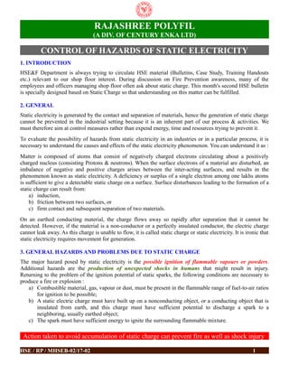 Static charge | PDF