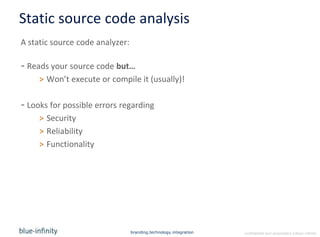 Static Code Analysis | PPT