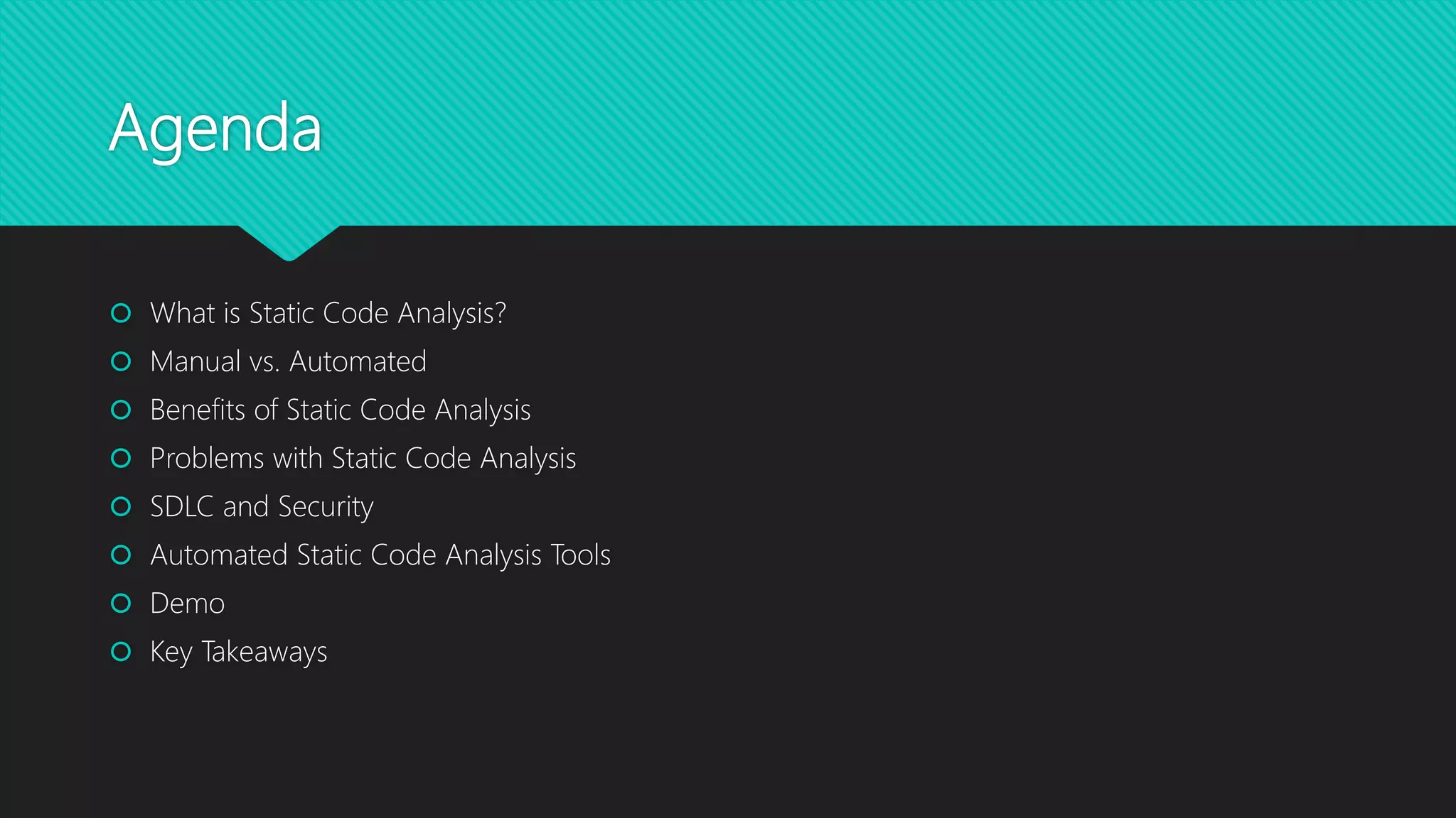 Static Code Analysis | PPT