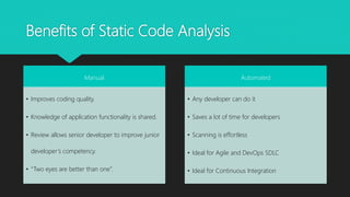 Static Code Analysis | PPT