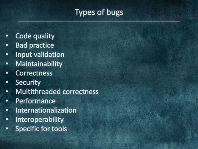 Static code analysis | PPTX