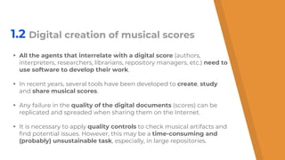Static code analysis to measure the quality of musical scores | PDF