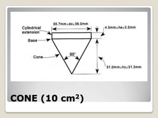Static cone penetration test-basics | PPSX