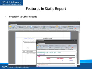Become BI Architect with 1KEY Agile BI Suite - Static Reports | PPT