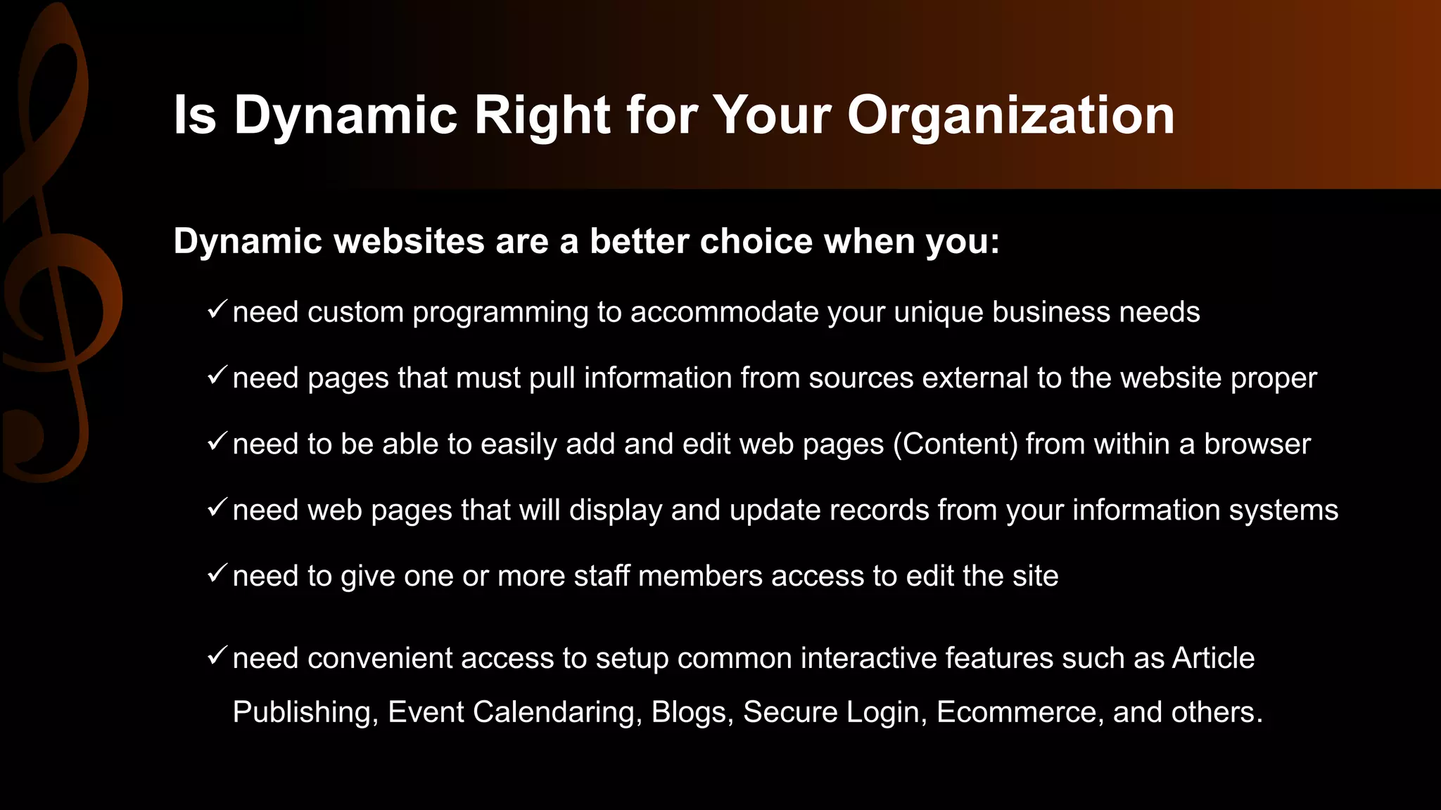 Static dynamic and active web pages | PPTX