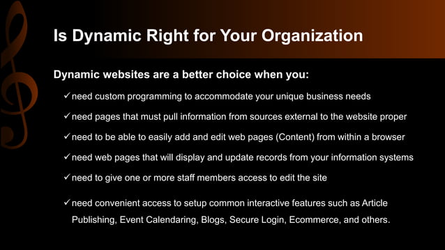 Static dynamic and active web pages | PPTX