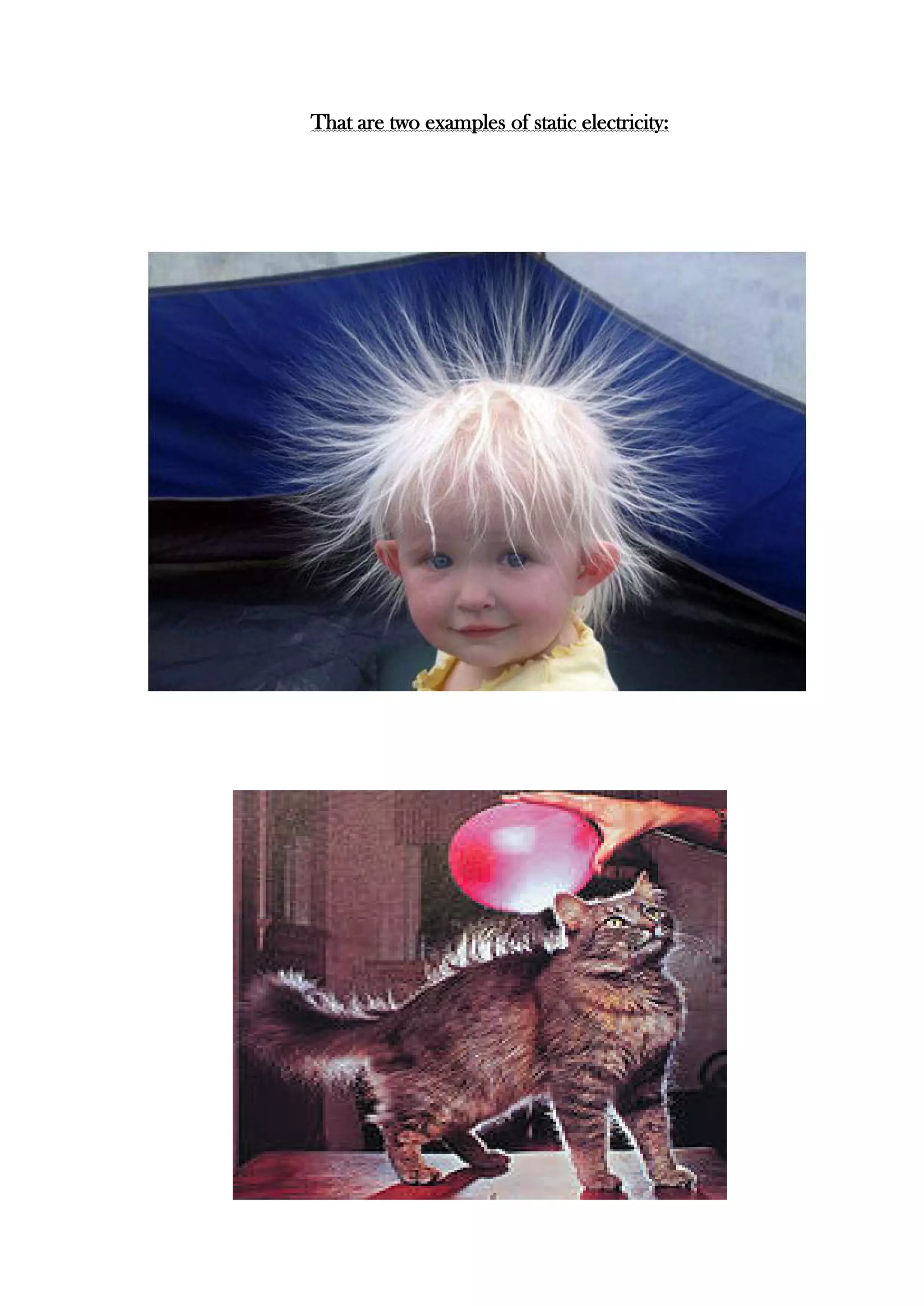 Static elecrticity | PDF | Chemistry | Science