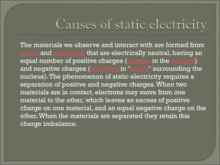 Static electricity | PPT