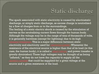 Static electricity | PPT