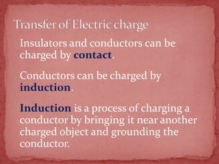 Static electricity | PPTX