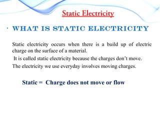 Static electricity | PPS | Physics | Science
