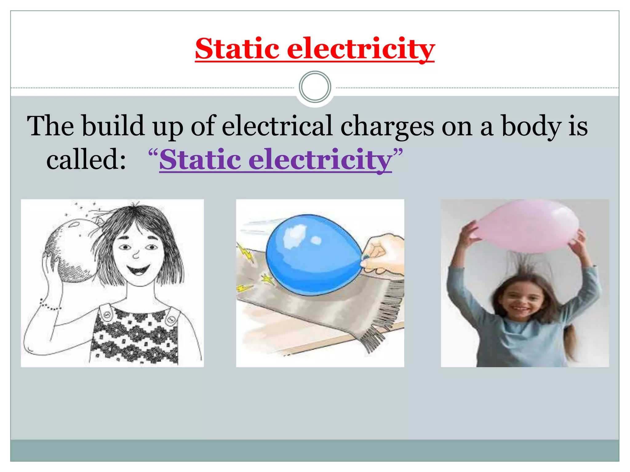 Static electricity | PPTX | Physics | Science
