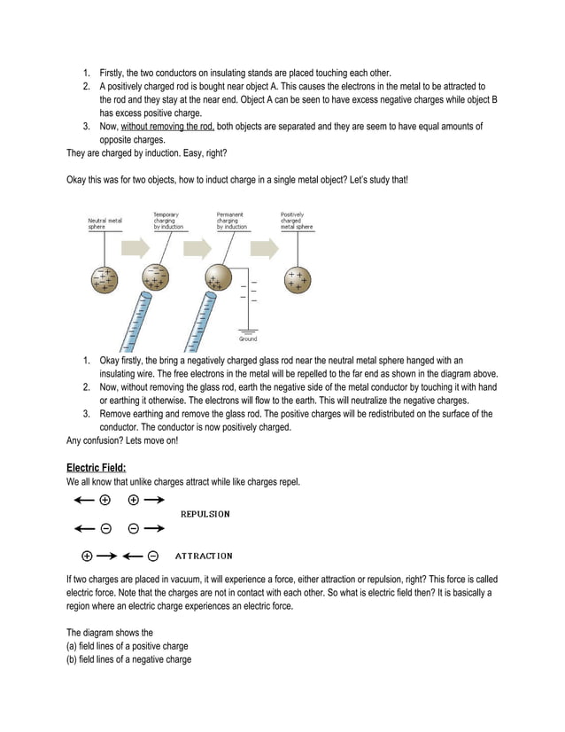 Static electricity | PDF