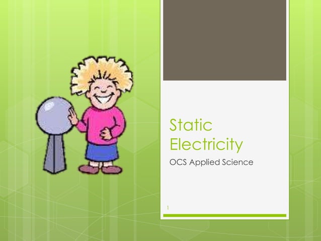 Static electricity U6L2 Notes | PPT