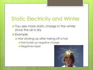Static electricity U6L2 Notes | PPT