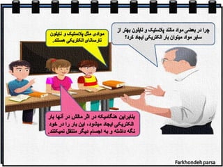 Static electricity concept cartoon- 2 | PPTX