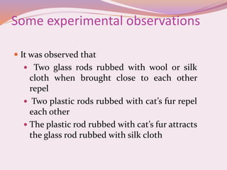 Static electricity for secondary physics students.pptx