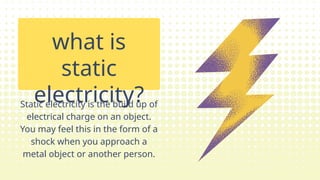 Static Electricity Physics Presentation in an Illustrative Style ...
