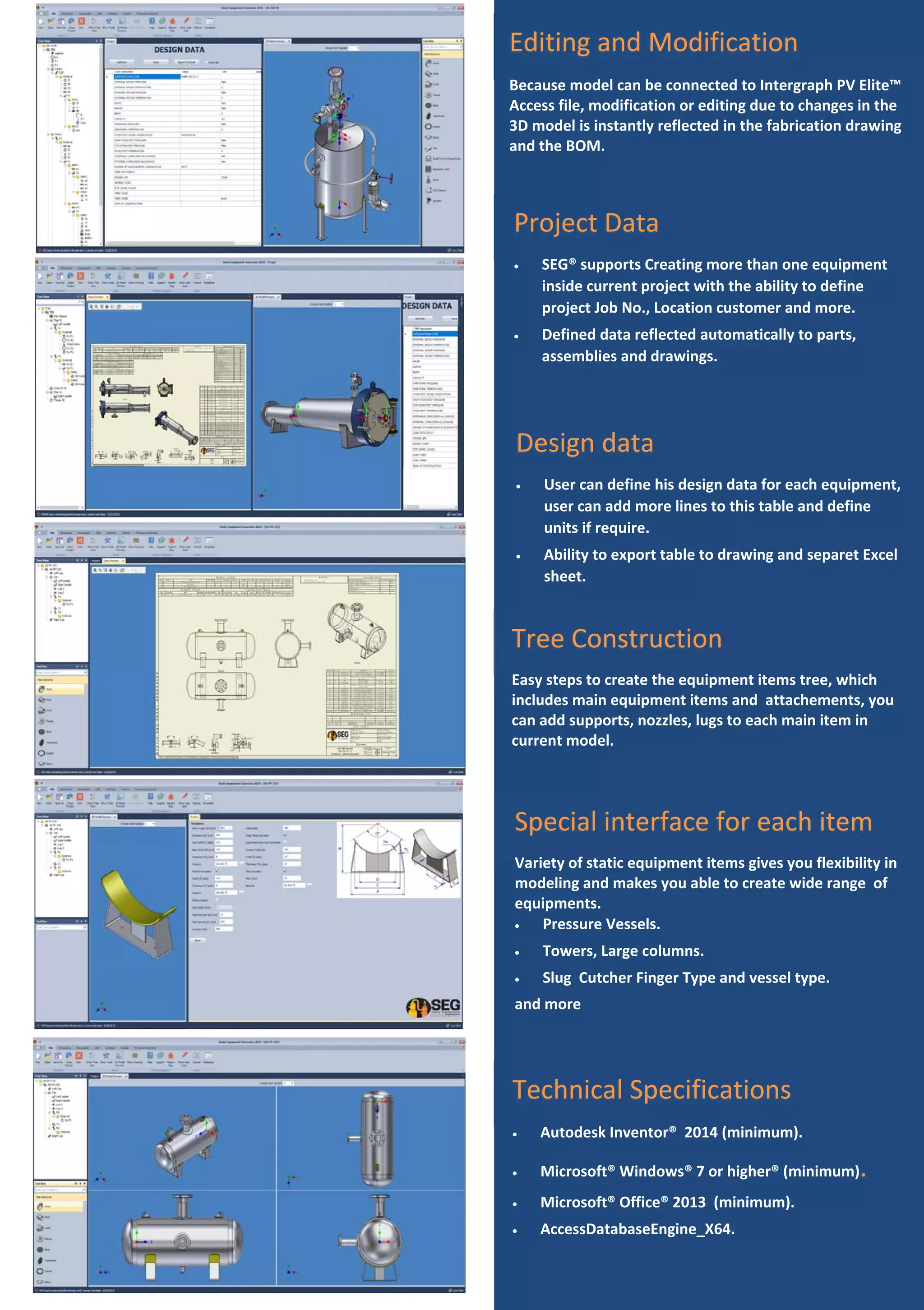SEG Static Equipment Generator | PDF