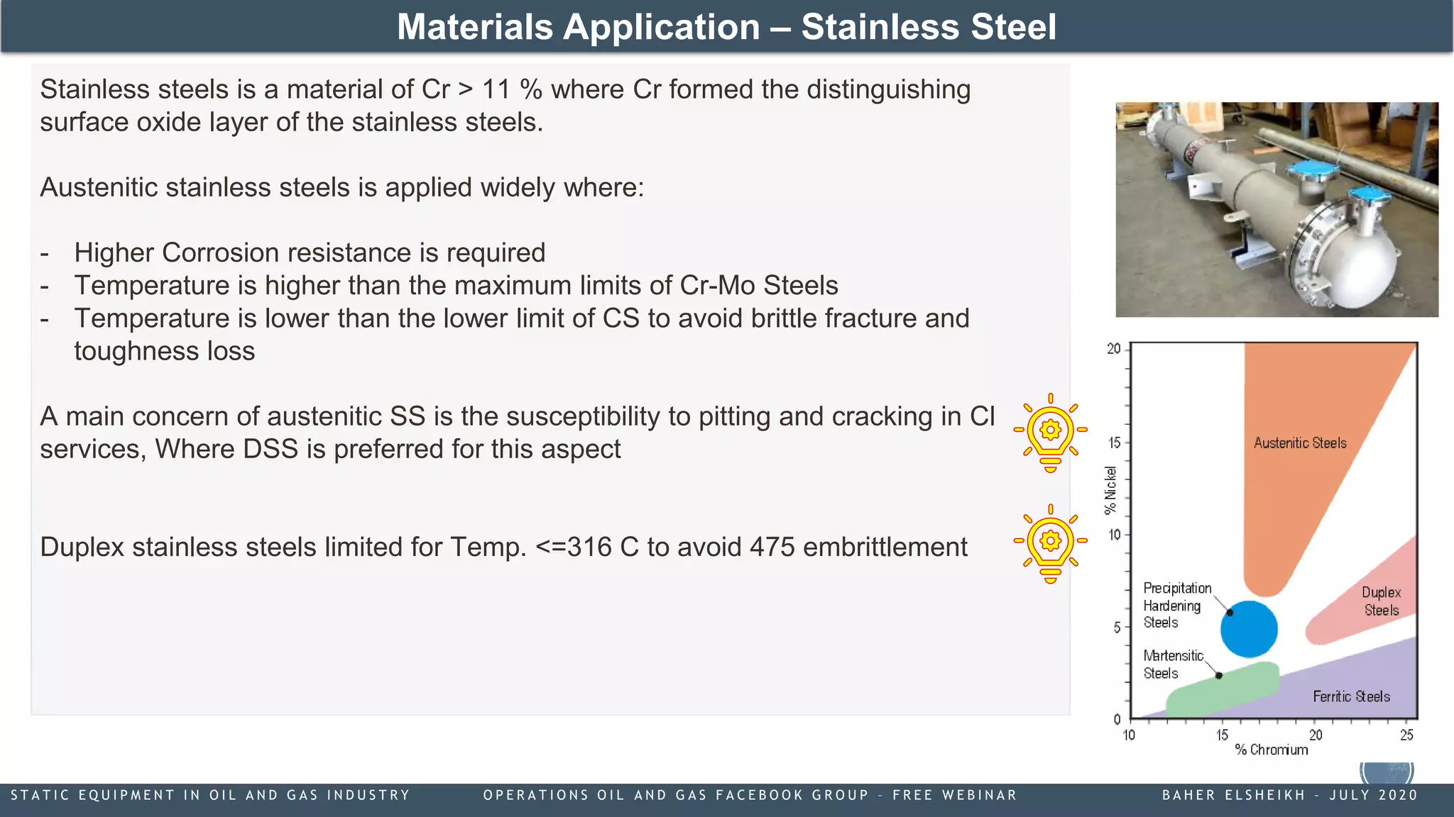 Static equipment in oil and gas industry | PDF